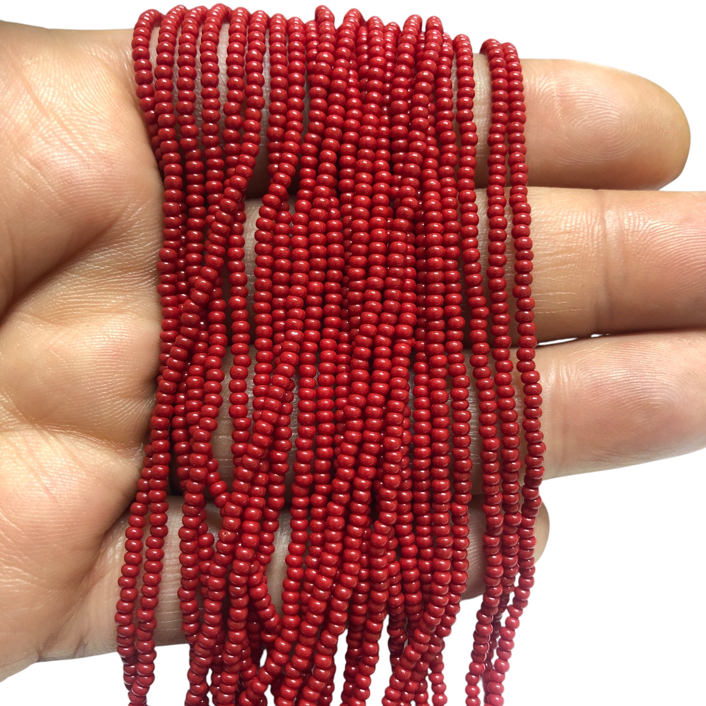 Sand Bead, PRECIOSA-93210 (DARK RED) – PetekBoncuk