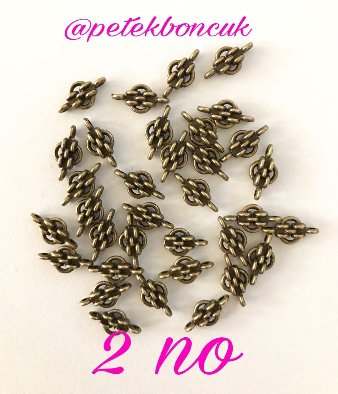 Double Hole Chain Attachment -2 – PetekBoncuk