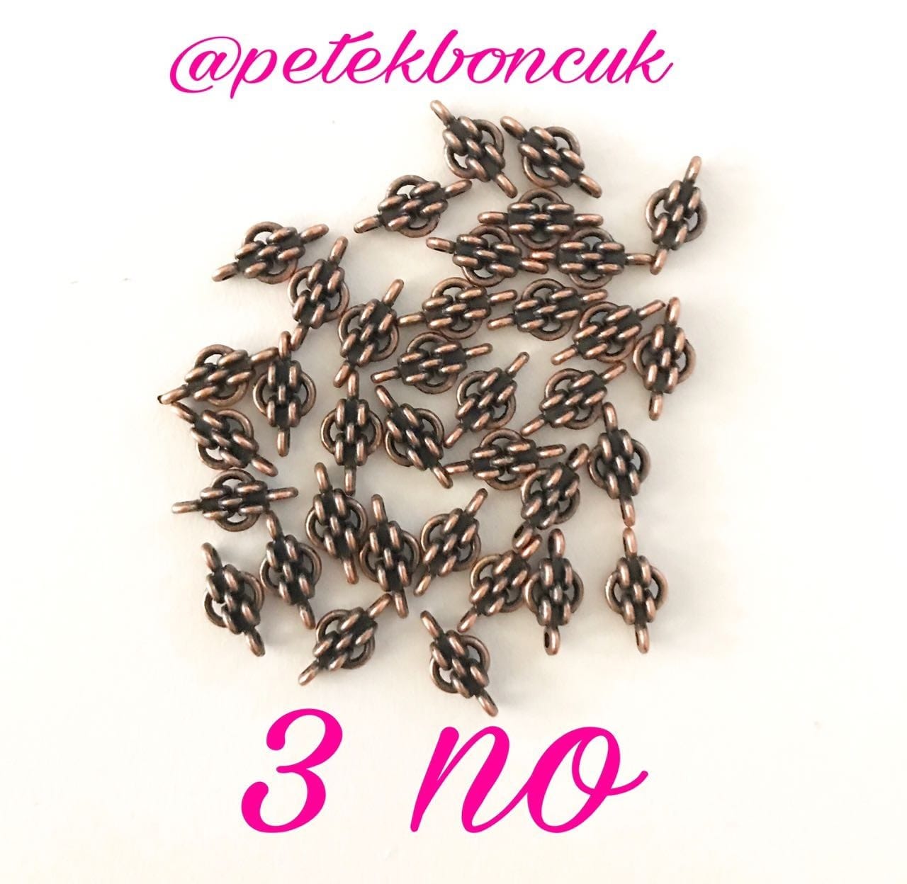 Double Hole Chain Attachment -3 – PetekBoncuk
